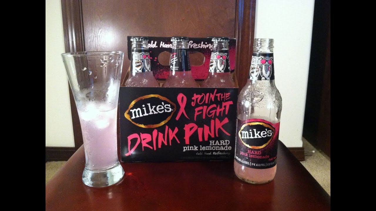Mike's Hard Pink Lemonade Review - YouTube