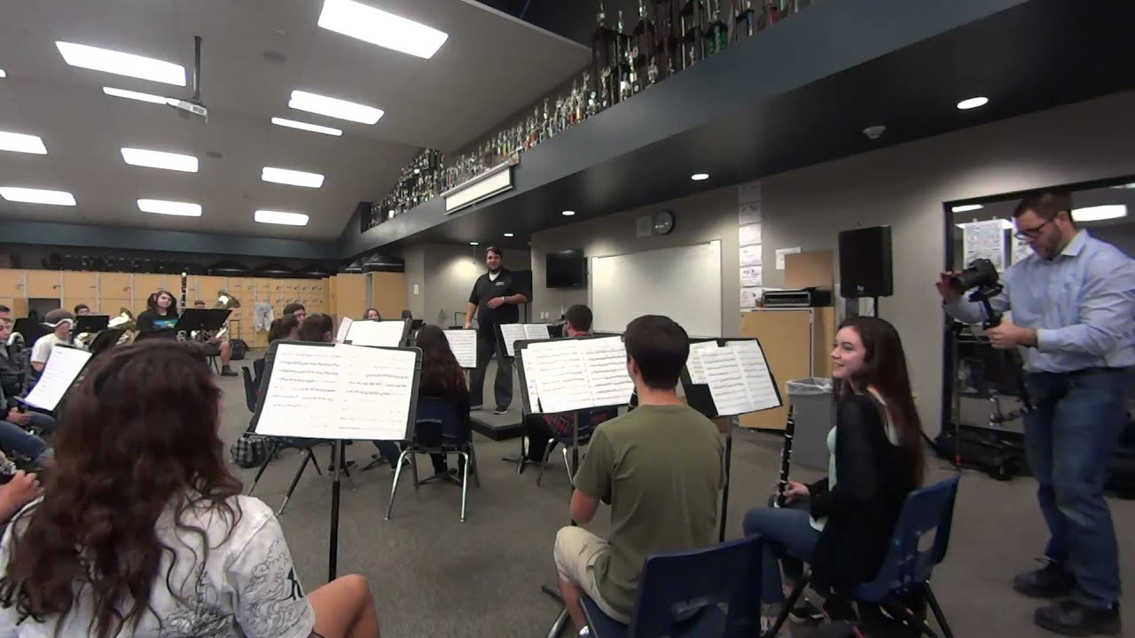 Dylan Locke - conducting BHS, 2-26-16 - YouTube