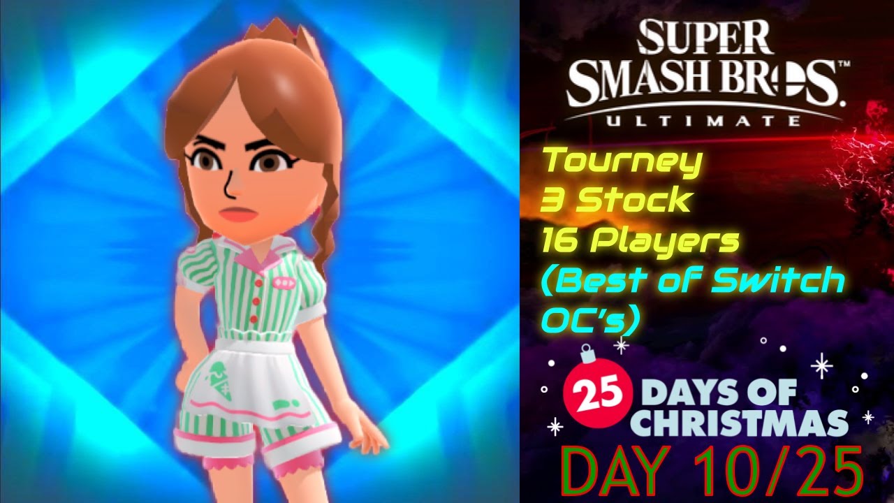 Super Smash Bros. Ultimate - Tourney 12 (16 Players, Stock) - YouTube