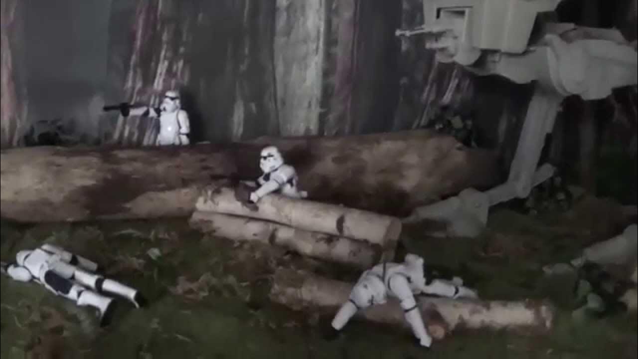 STAR WARS: BATTLE OF ENDOR DIORAMA - YouTube