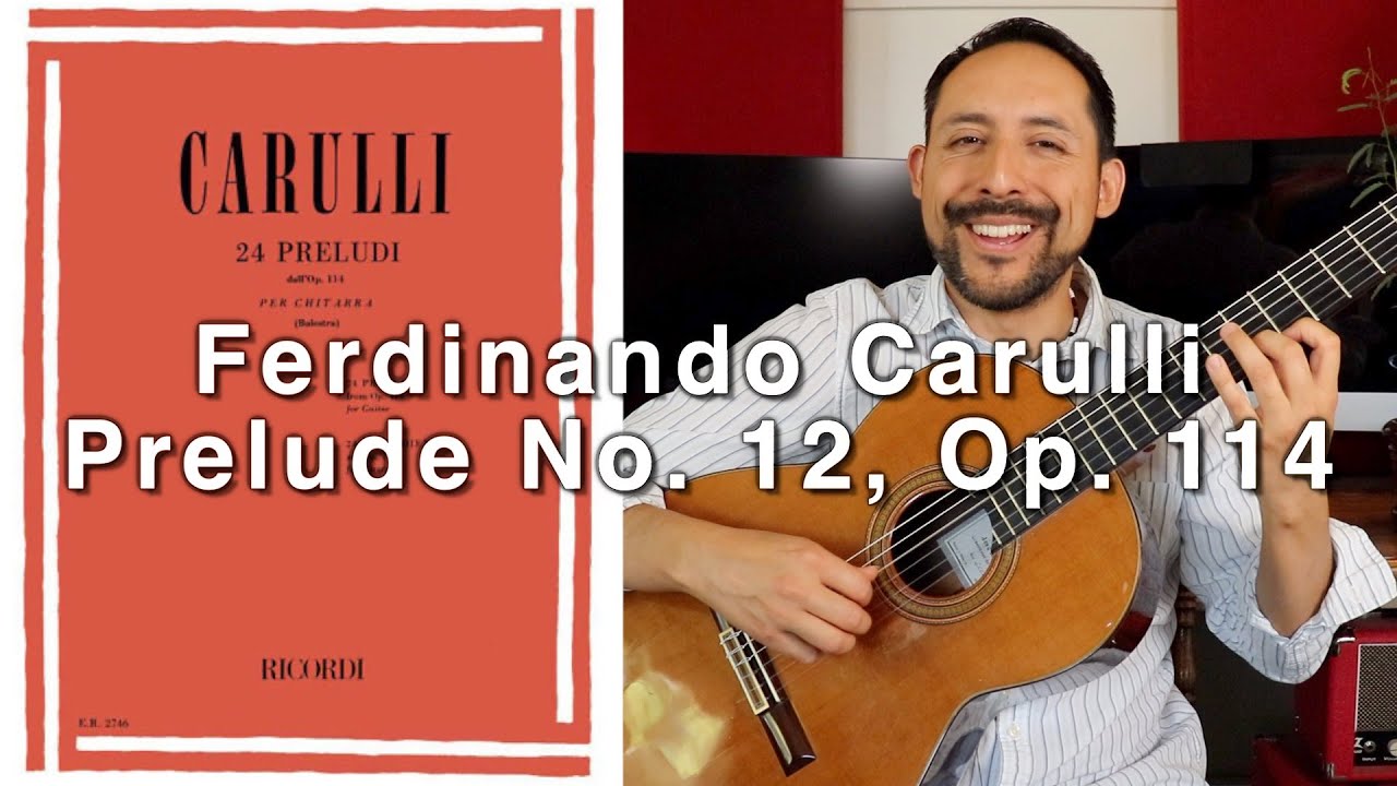 Carulli - Prelude No. 12, Op. 114 - YouTube
