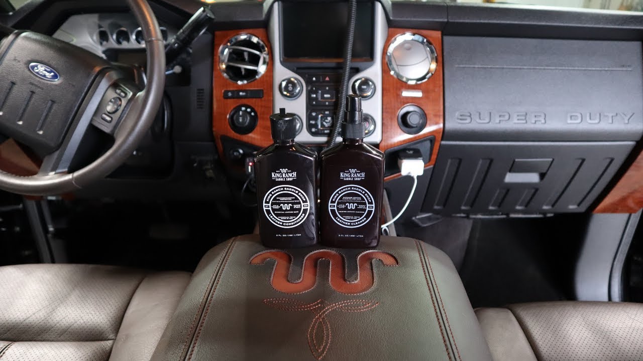 King Ranch Interior Care & Maintenance - YouTube