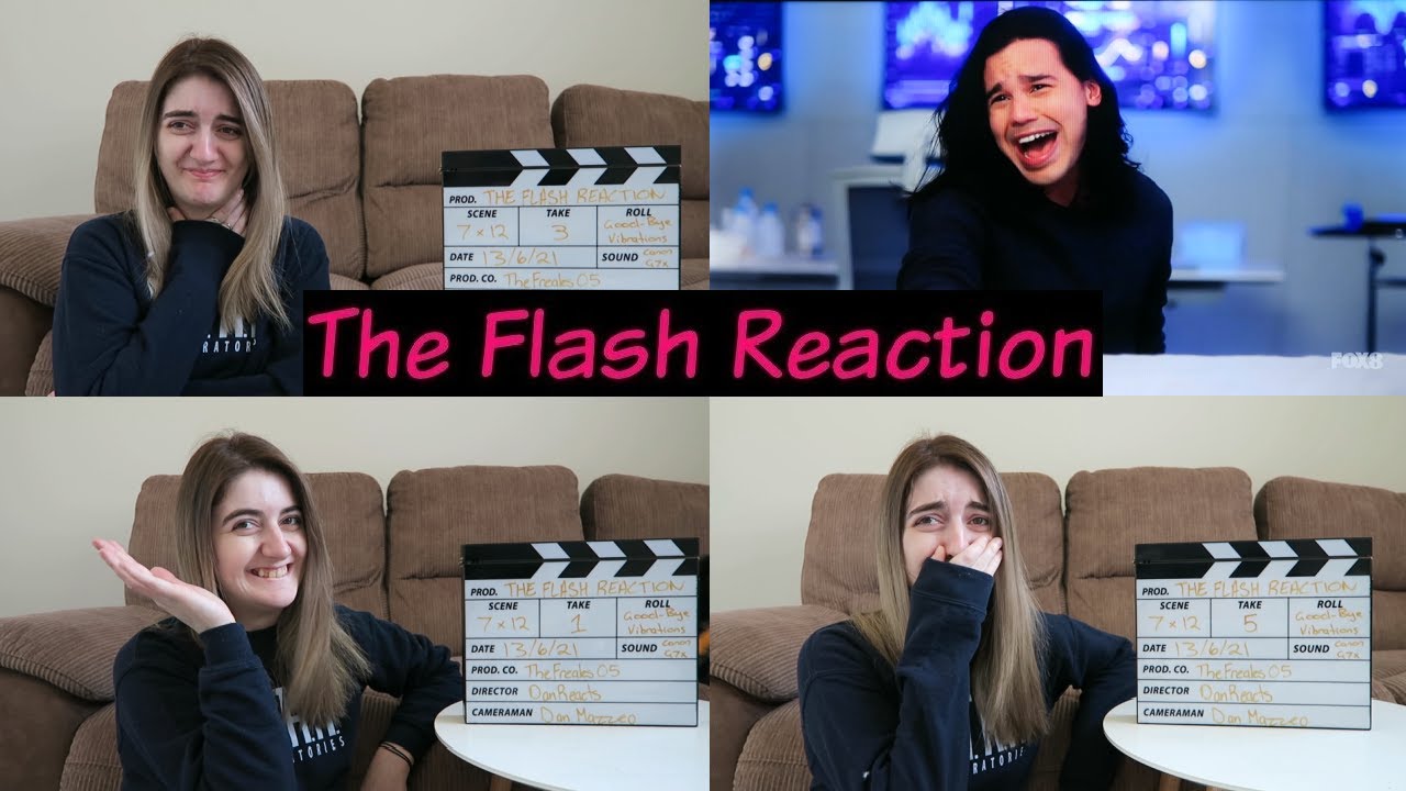 The Flash Season 7x12 Reaction "Good-Bye Vibrations" - YouTube