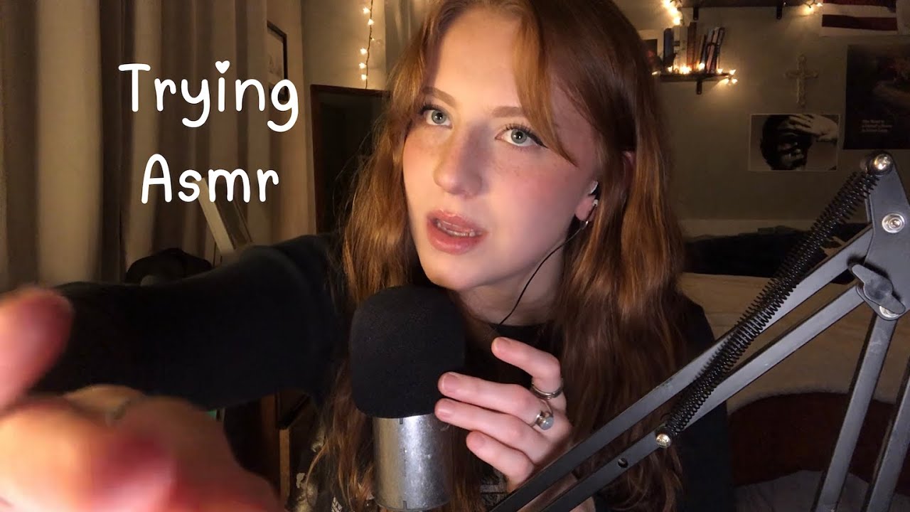 My first ASMR video ️ ⁺｡☾ - YouTube