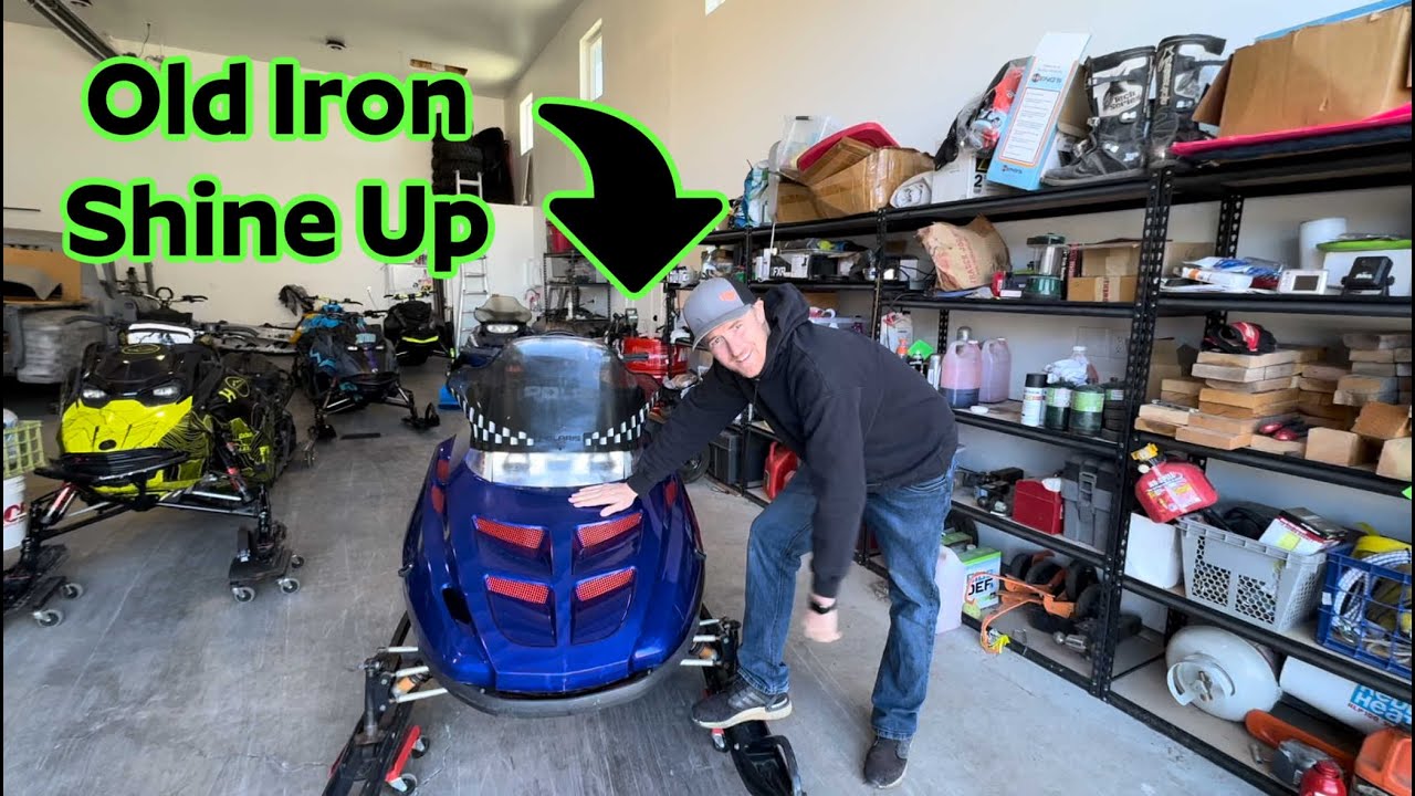 Working On Old Iron Getting It Ready For The BBA Old Iron Ride - YouTube