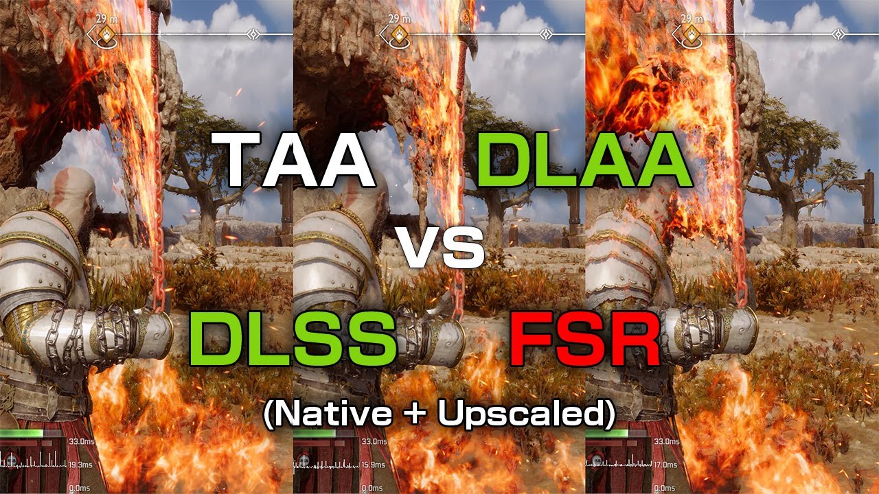 DLSS vs DLAA vs TAA vs FSR 3.1 (Native and Upscaling) - YouTube