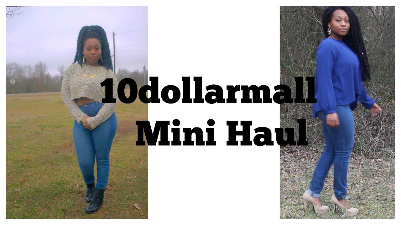 $10 or Less Clothes Haul // 10 Dollar Mall Mini Haul/Try-On - YouTube