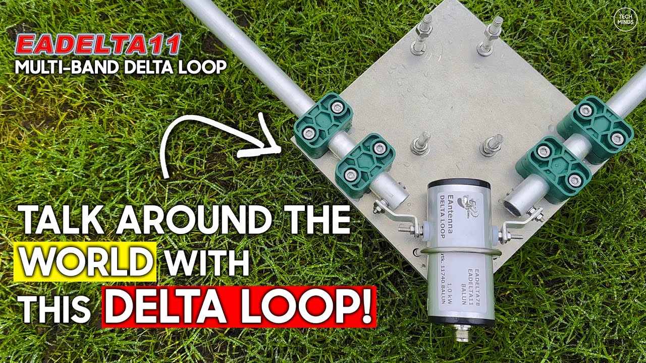 EAntenna DELTA-11 6 Band Delta Loop - This Antenna Is AWESOME! - YouTube