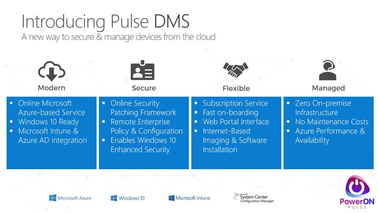 PowerON Pulse DMS - The new way to secure and manage devices from The ...