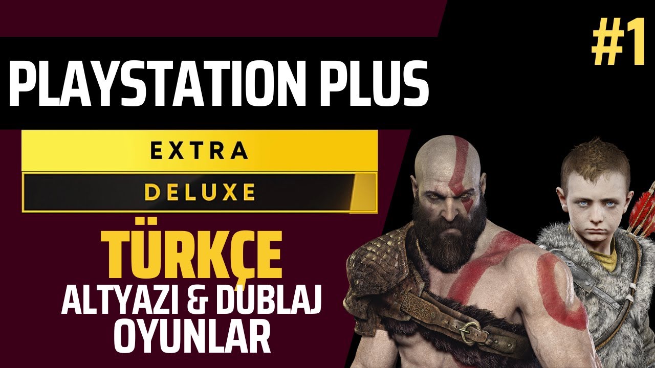 PS PLUS EXTRA & DELUXE TÜRKÇE OYUNLAR #1 | ALTYAZI VE DUBLAJ - YouTube