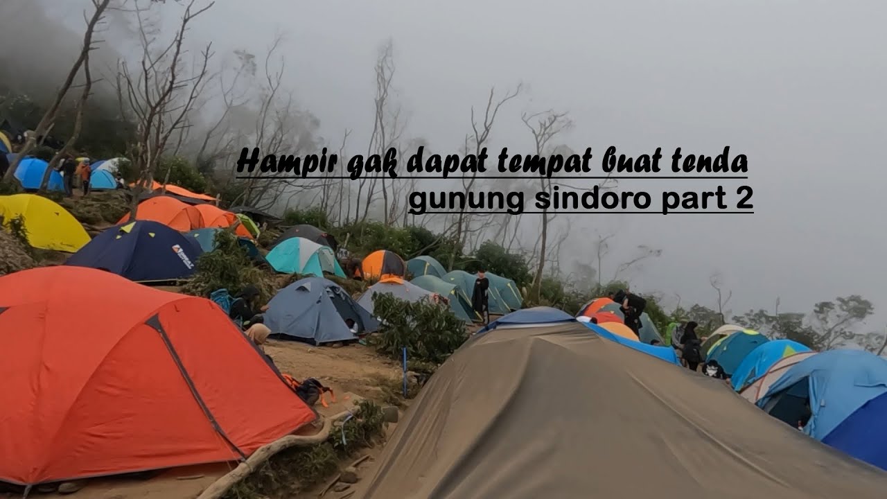 Gunung Sindoro via KLEDUNG,Part 2 Berdebu!! - YouTube