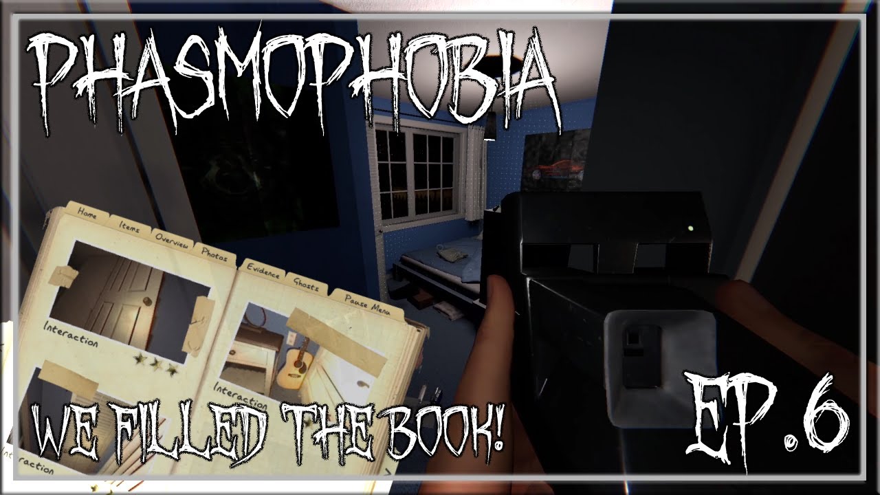WE FILLED THE BOOK! - Phasmophobia ep.6 - YouTube