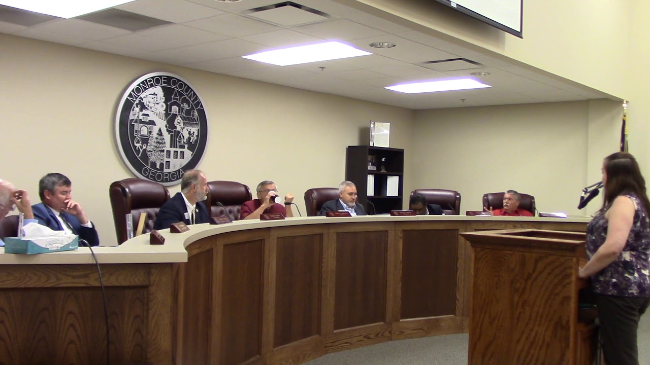 August 06, 2019, Part 5, Monroe County Board of Commissioners Meeting ...