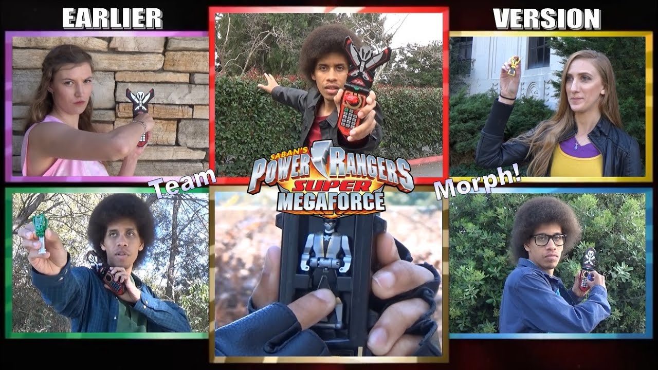 Team Morph (Power Rangers Super Megaforce) *Old Version* - YouTube