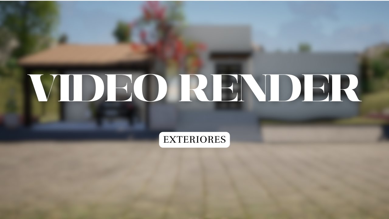 VIDEO RENDER EXTERIOR/TWINMOTION - YouTube