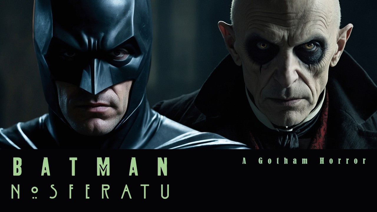 BATMAN VS NOSFERATU | A Gotham Horror | Movie created with AI w ...