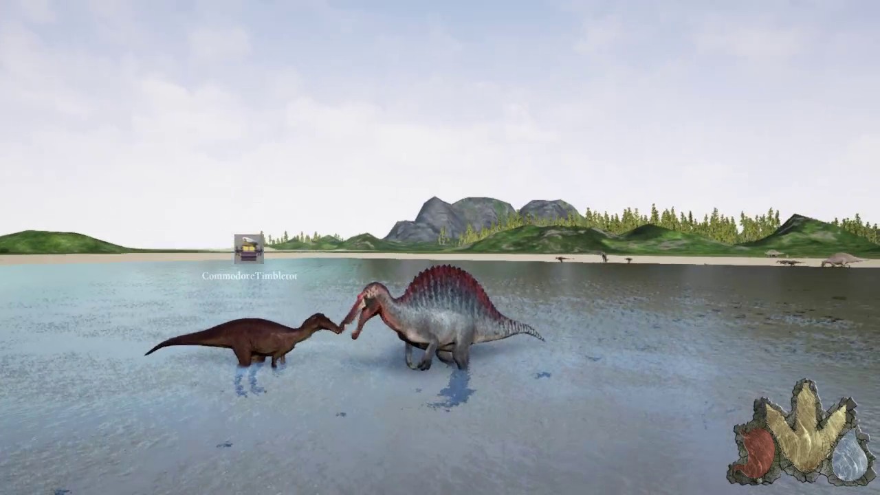 The Isle Retro Spinosaurus Mini story - YouTube