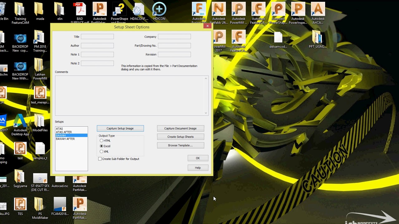 Cara Pembuatan Setup Sheet dg Multiple datum di FeatureCAM Turn - YouTube