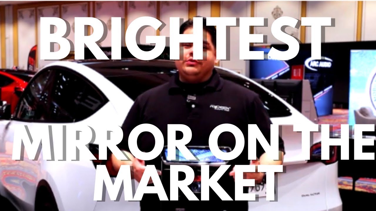 RYDEEN PV8 Replacement Rearview Mirror Monitor with Ultra Brightness ...