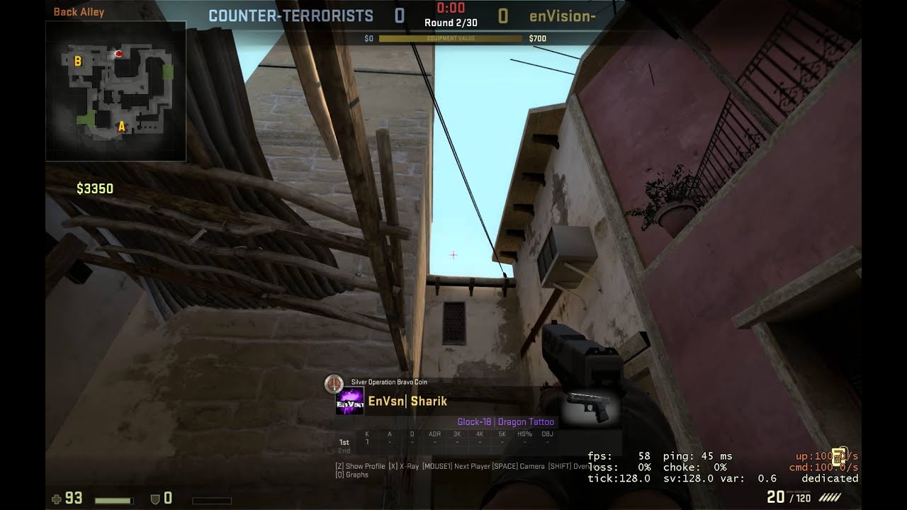 CS:GO Mirage Tips&Tricks - Smoke Bench (B Site) - YouTube