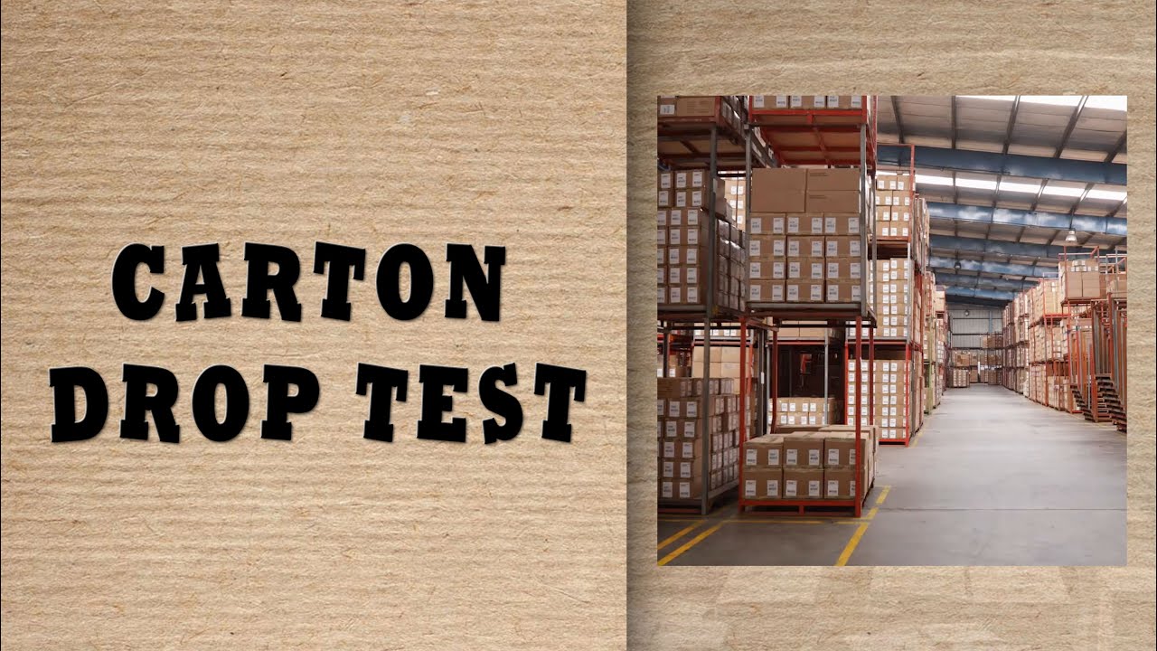 Carton Drop Test-Custom Packaging Inspection process - YouTube