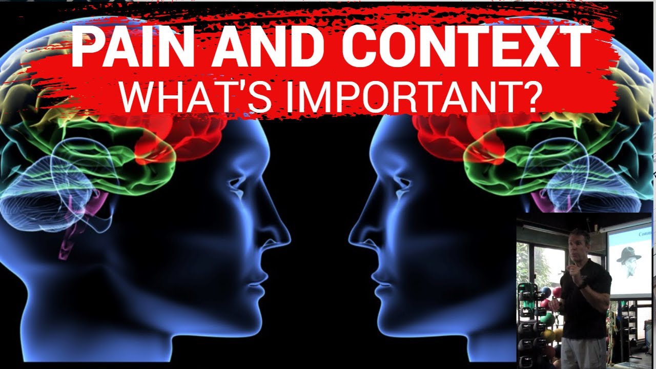 Pain and it's relationship to context - YouTube
