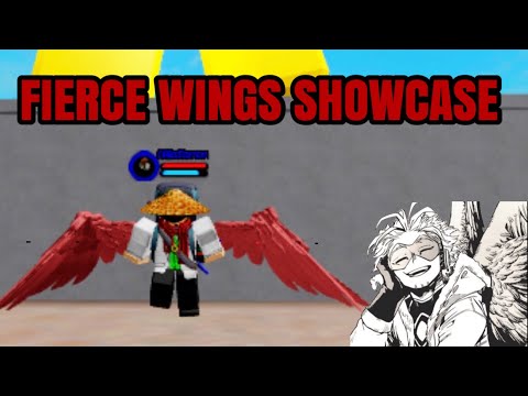 [NEW QUIRK] Fierce wings showcase (ROBLOX BNR) - YouTube