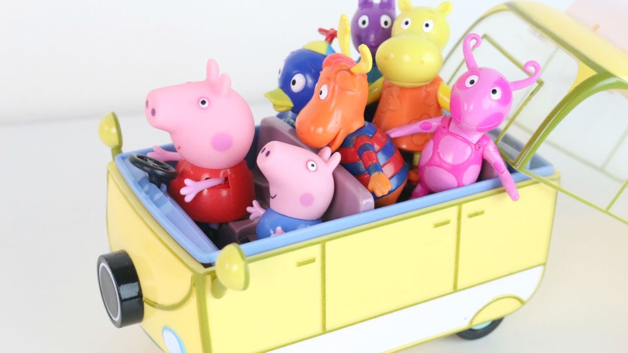 Pig George e Peppa Pig vão passear no Trailer novo com Os Backyardigans ...