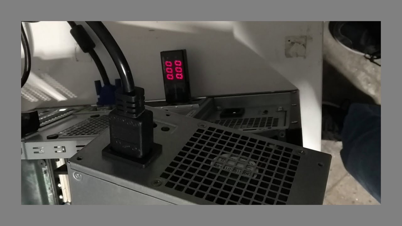 Motherboard Power Delivery Problem Demonstration - YouTube