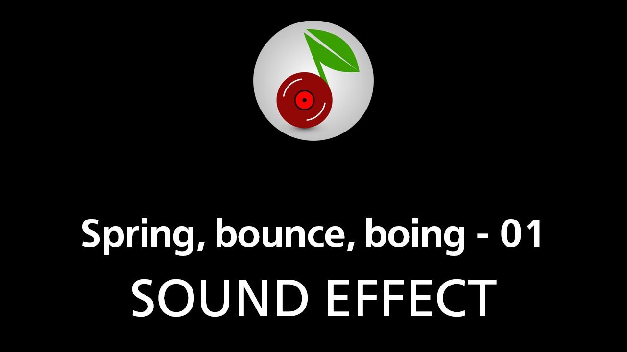 🎧 Spring, bounce, boing - 01, SOUND EFFECT - YouTube