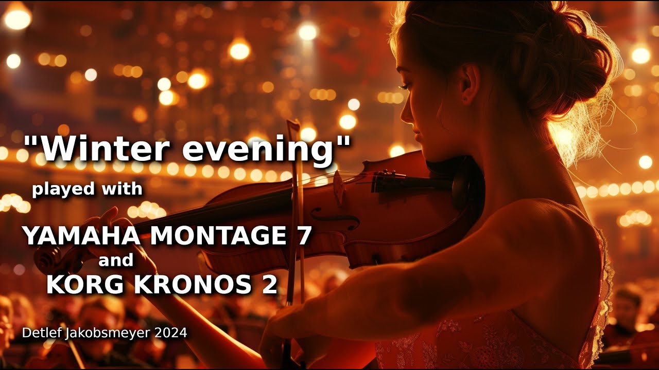 Yamaha Montage 7 / Korg Kronos 2 - "Winter Evening" DJ 2024 - YouTube