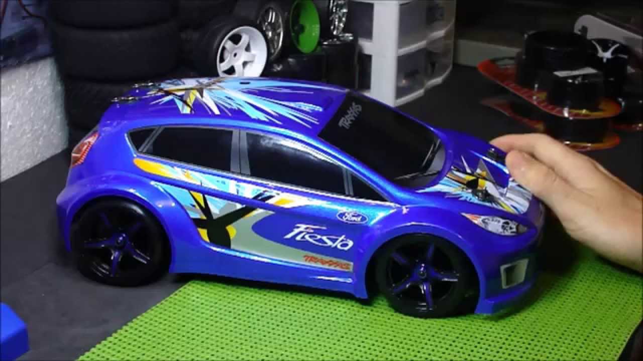 TRAXXAS FORD FIESTA rodas personalizadas e pneus de drift - ECBROCK RC ...