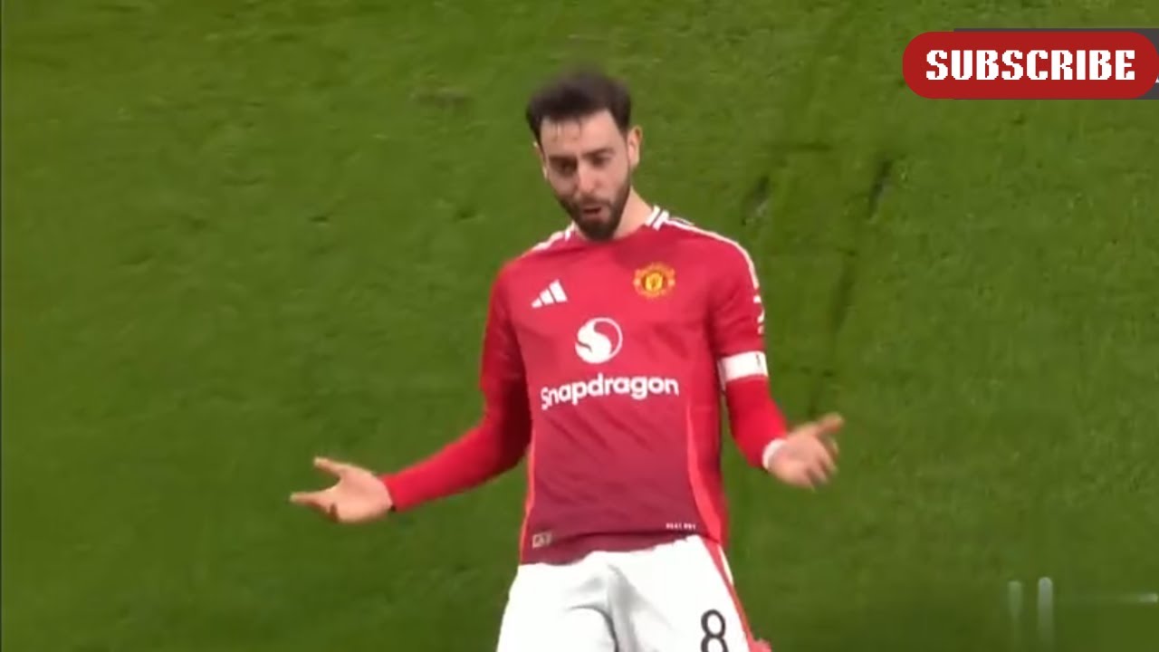 Bruno Fernandes Goal vs Fulham | Manchester United 1-1 Fulham ...