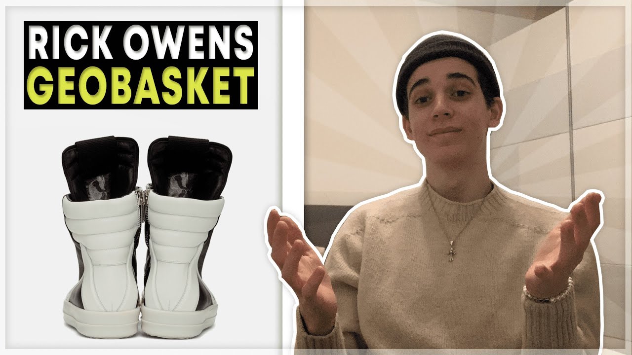 Rick Owens GEOBASKET UNBOXING🐼 - YouTube