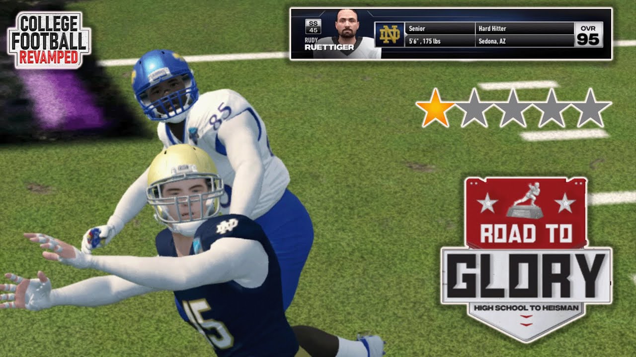 Rudy's Football Career Hangs In The Balance!! / Rudy RTG Ep.10 / NCAA ...