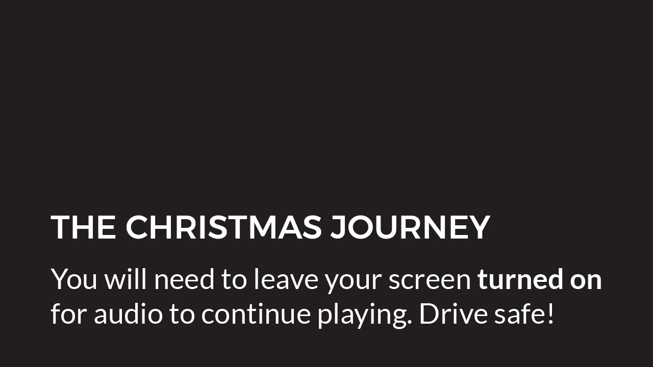 The Christmas Journey Audio Narration - YouTube