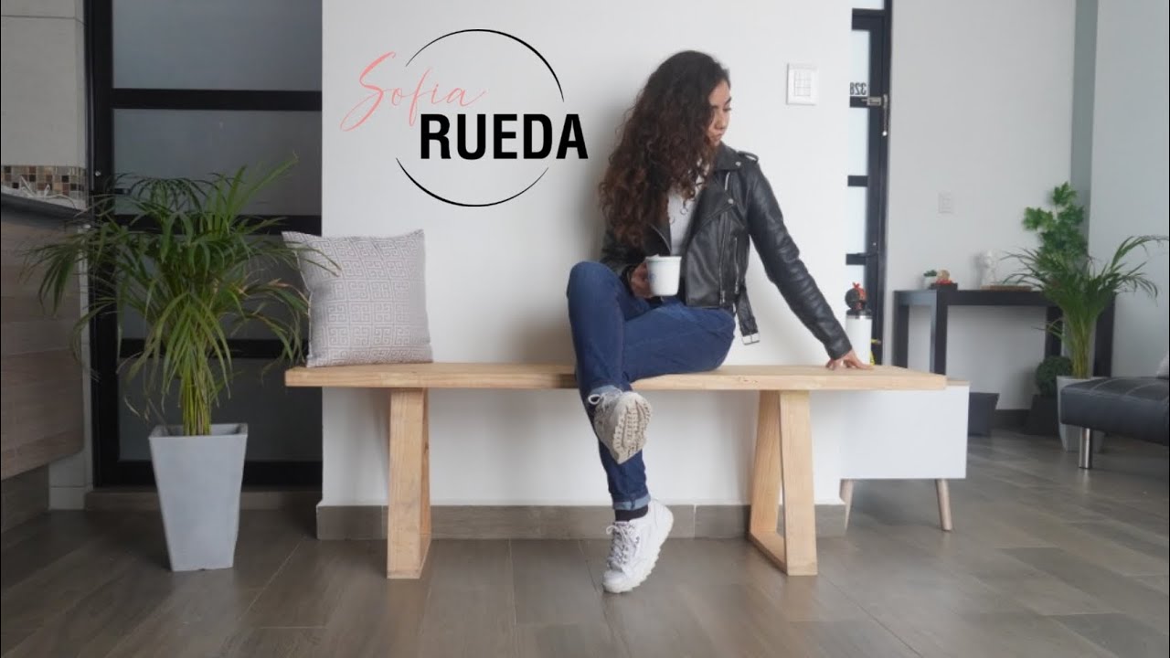 BENCHSO - Banca para comedor de madera de pino. By Sofía Rueda - YouTube