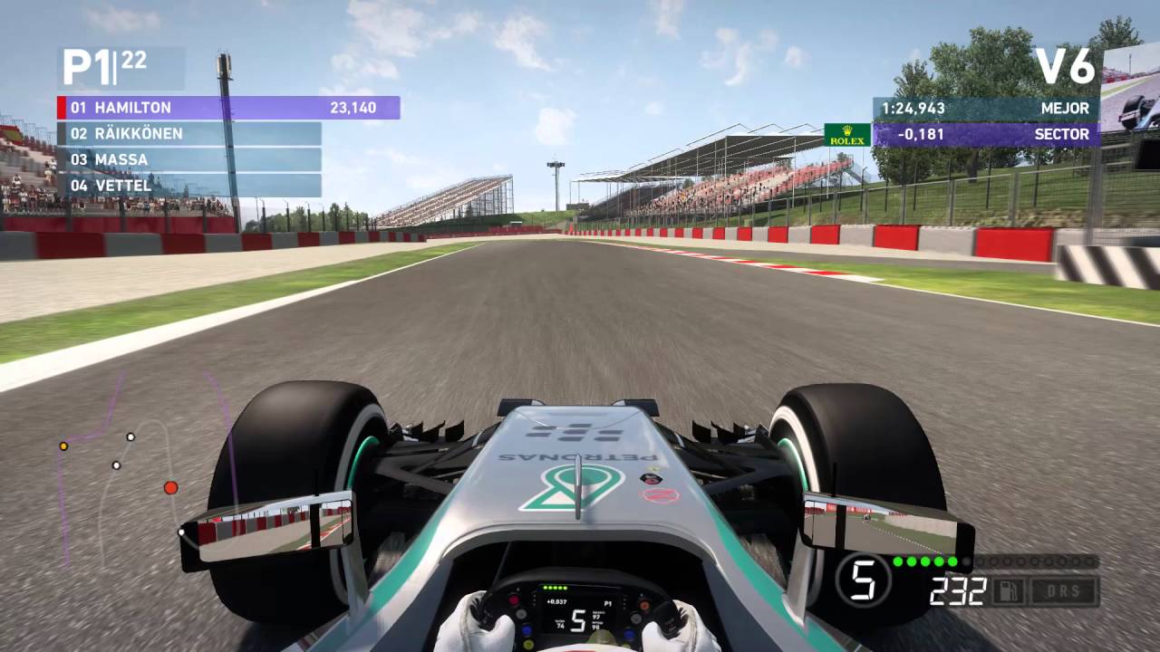 F1 2016 GP Spain Lewis Hamilton Lap - YouTube