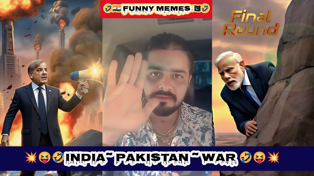 Pakistan India war funny memes 🤣😝💥 / PAK IND people enjoy war memes ...