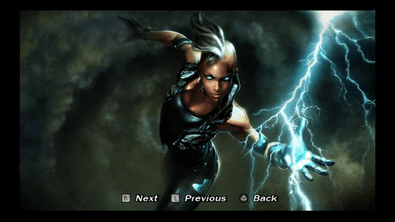 marvel ultimate alliance psp load screens - YouTube