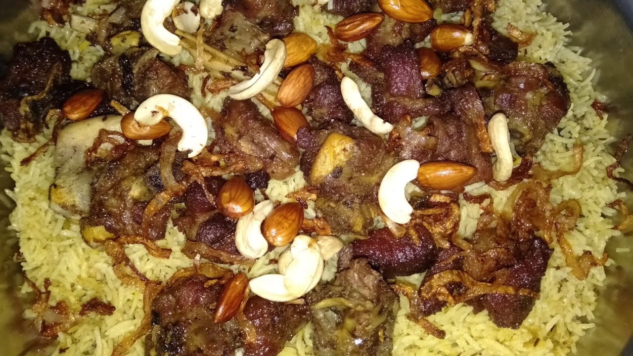 Mutton Mandi recipe ||Hyderabadi Mutton Mandi - YouTube