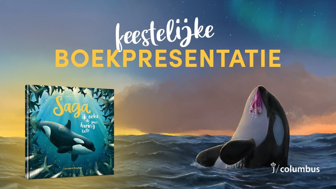 Boekpresentatie - Saga, de orka die geen haring lustte - YouTube