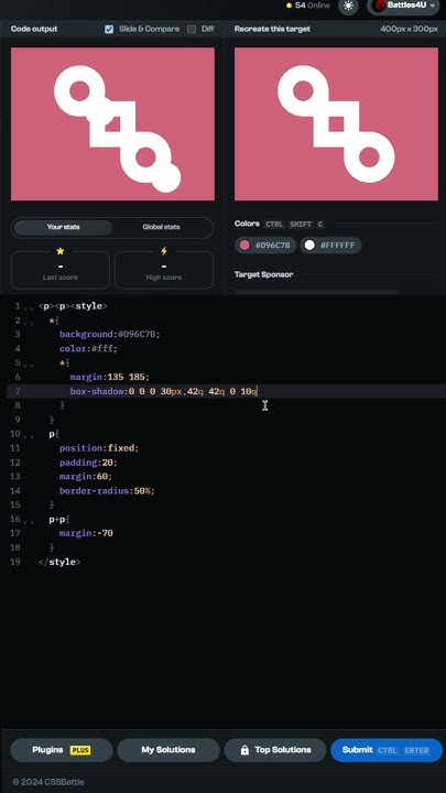 17112024 Css Battle Daily Challenge 100 Match Css Html Cssbattle Shorts Battles4u 7385
