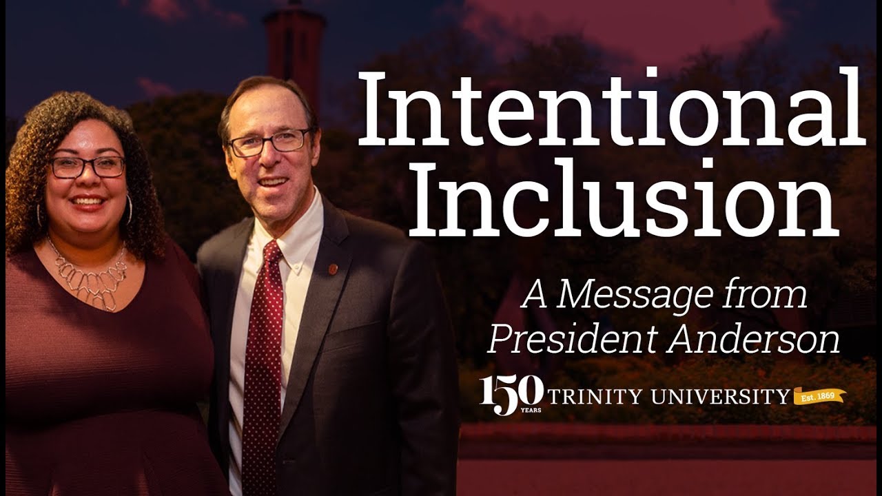 Intentional Inclusion: A Message from President Anderson - YouTube