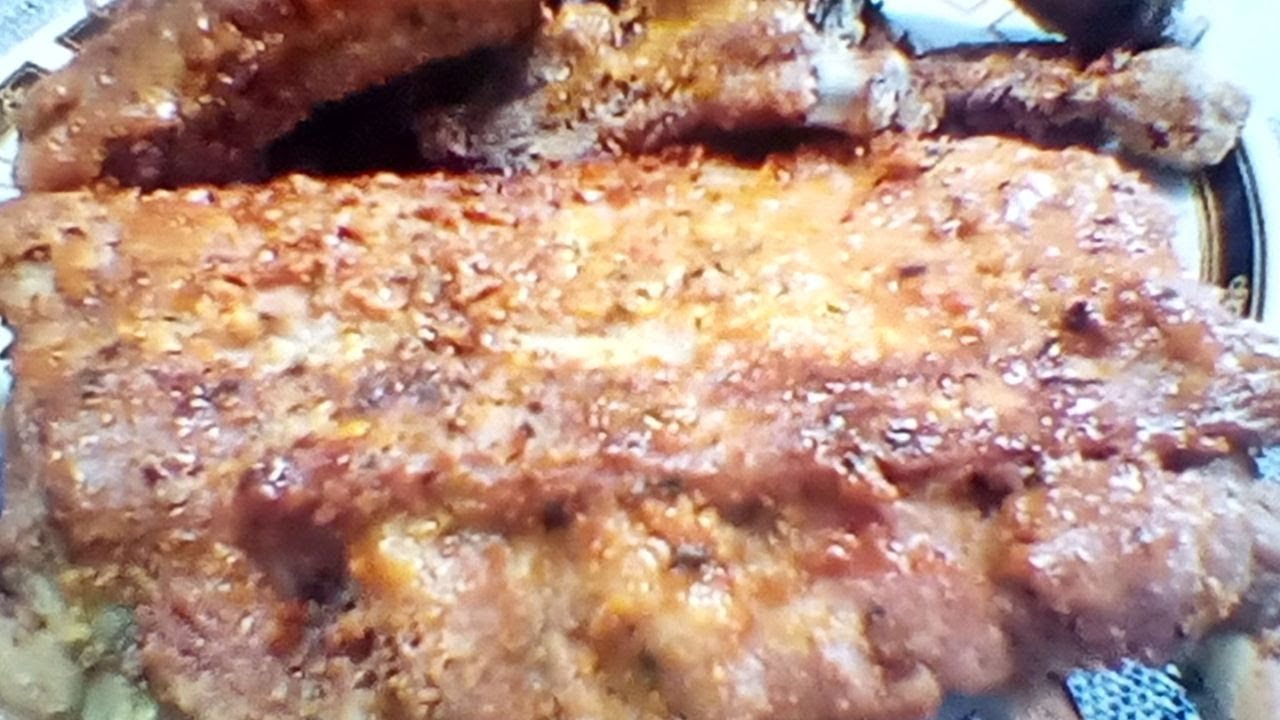 Fried Baby back Ribs Absolutely delicious. - YouTube