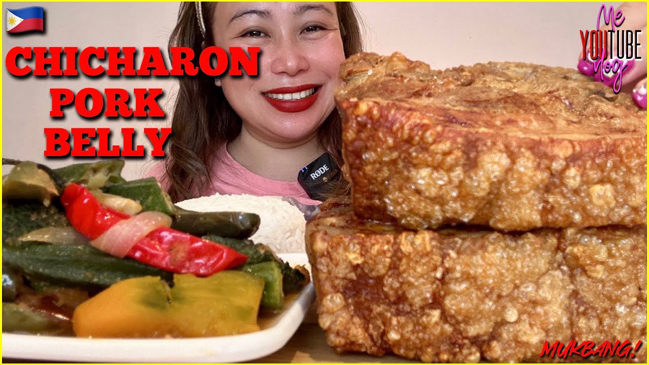 CHICHARON PORK BELLY PINAKBET #eatingshow #mevlog #pinoyrecipe - YouTube
