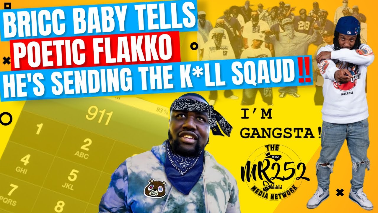 BRICC BABY still CRASHING OUT, now he wants smoke with his co host ...