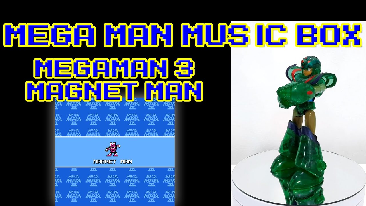 Relaxing & Soothing Mega Man Music Box - Mega Man 3 Magnet Man - YouTube