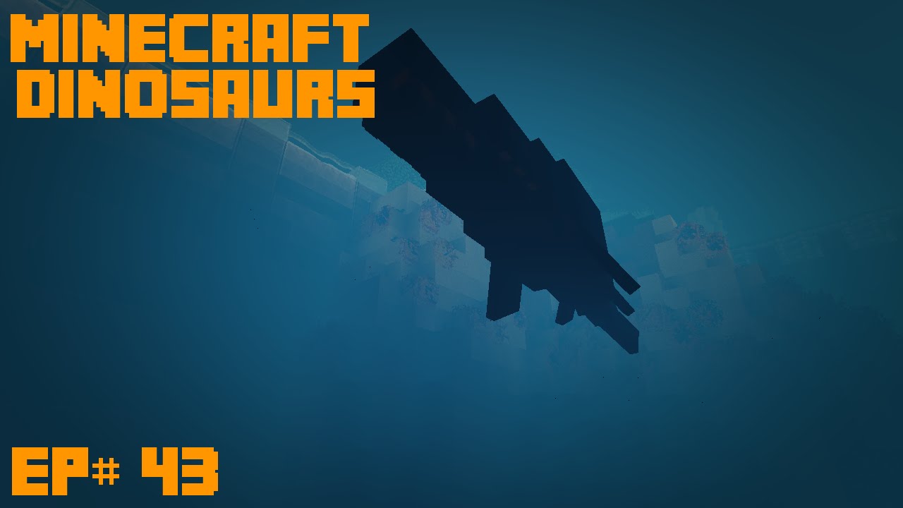 Minecraft Dinosaurs Ep# 43 Mosasaurus And Liopluradon!! - YouTube