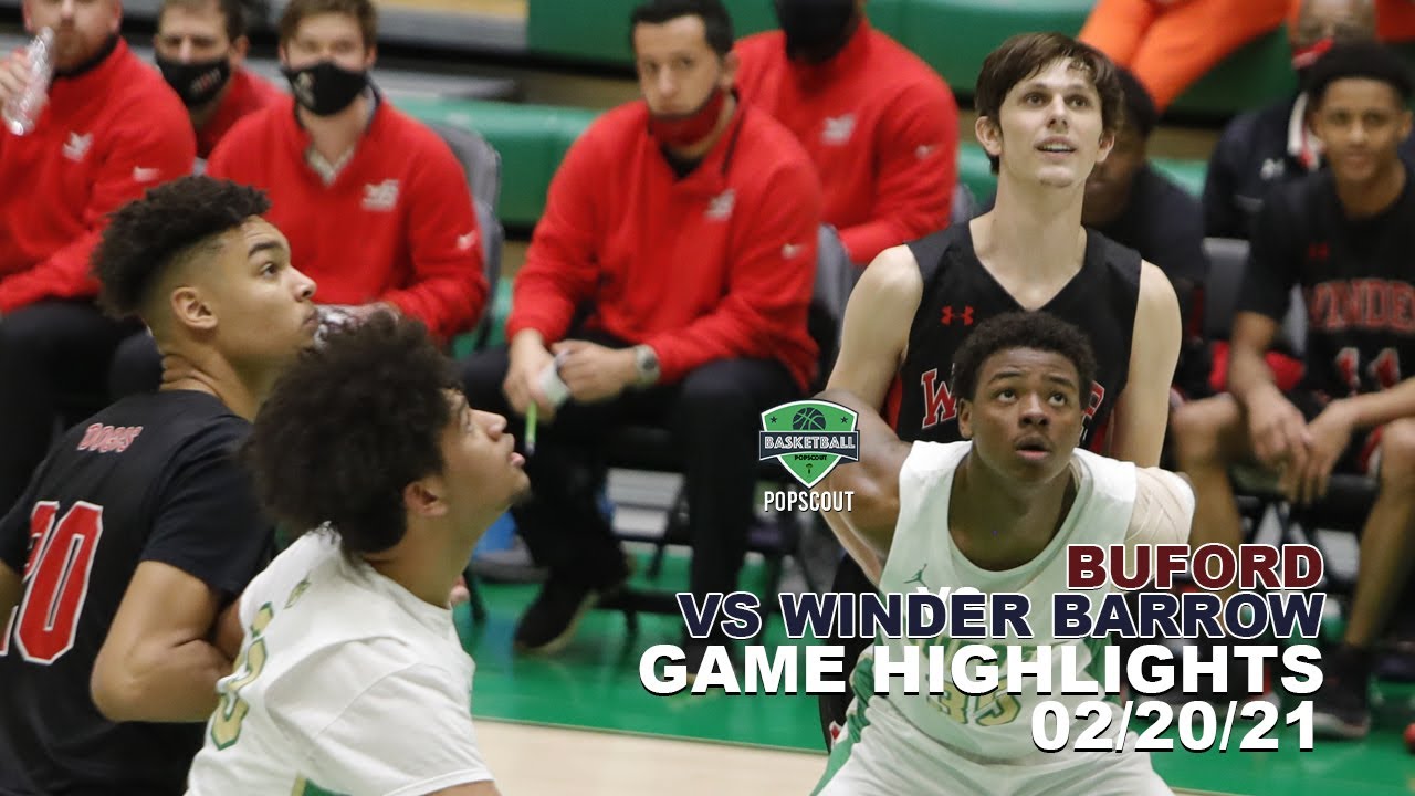 Isaiah Nelson-Ododa catching bodies! Buford vs Winder Barrow needs 4OT ...